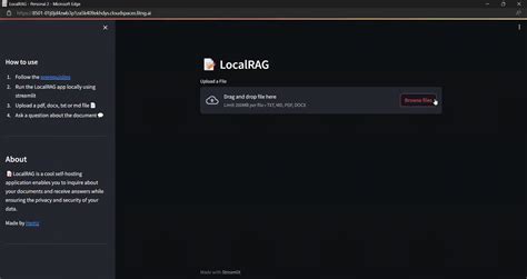 build a secure local rag application with chat history using langchain llama3 qdrant redis