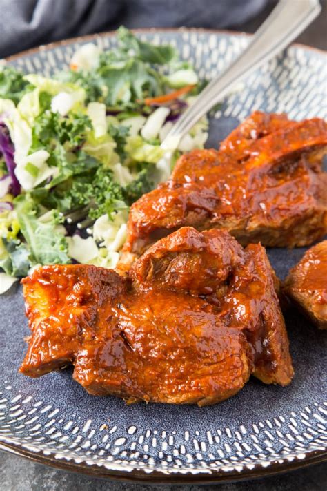 Country Style Bbq Ribs Crockpot Or Instant Pot Simple Healthy Kitchen
