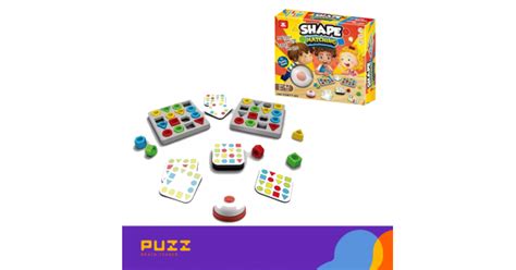 Shape Matching საბავშვო საგანმანათლებლო სამაგიდო თამაში Puzz Ge