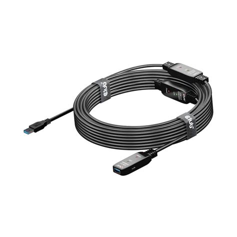 Club3d 10m Usb32 Male To Female Active Repeater Cable Geewiz