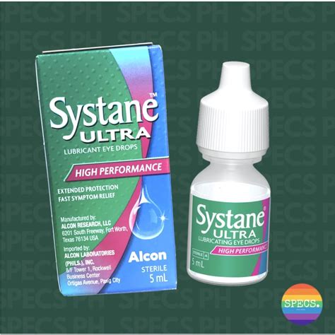 Alcon Systane Ultra Lubricant Eye Drops Solution 5ml Lazada Ph