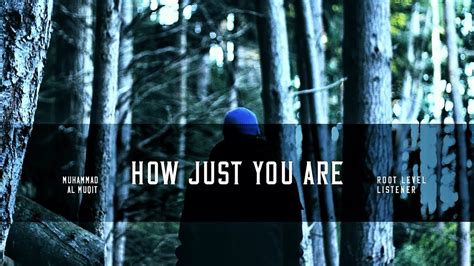Emotional Soothing Relaxing Nasheed How Just You Are Singer
