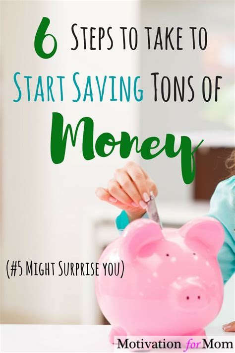 6 Unique Ways To Save Money Each Month Motivation For Mom Saving