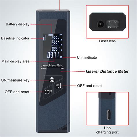 VC DM60B Digital Distance Meter