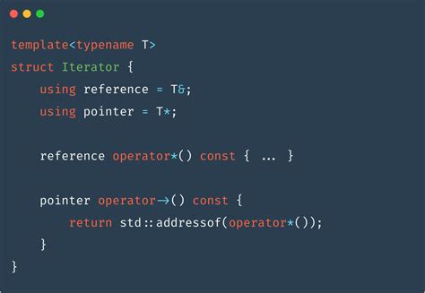 Iterator Pattern In Stl