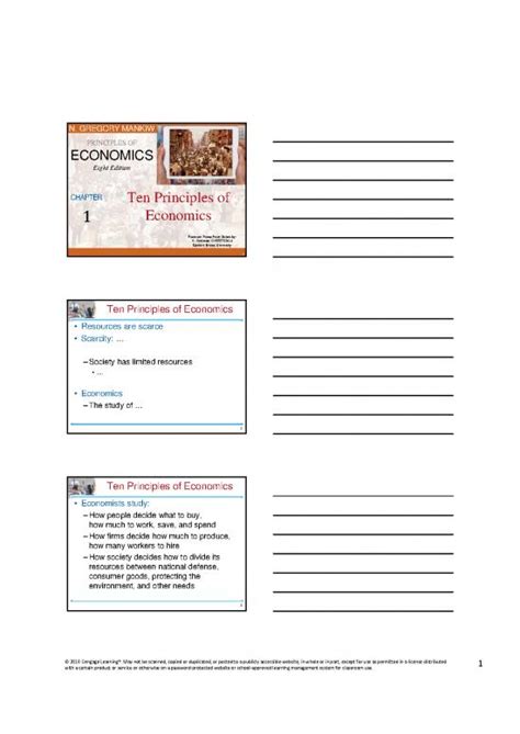 Ten Principles Of Economics Pdf Ch Student Handout E