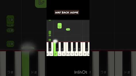 サビだけ”簡単ピアノway Back Home はなまるぴあの 簡単ピアノ