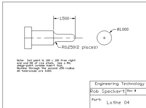 Solved LABWORK CNC PROGRAMS Write A CNC Program For Each Of Chegg Com