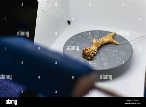 Preparation Of A 3d Scanner For An Object Working The File On A Computer Then Printing It On A