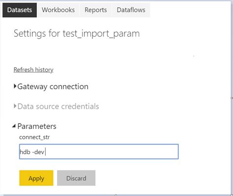 Power Bi Parameters How To Use Parameters In The Power Bi Service