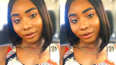 Summer Glowy Makeup Look For Oily Skin Youtube