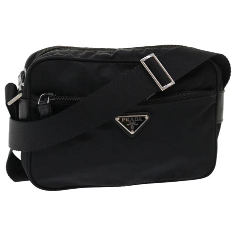 Prada Shoulder Bag Nylon Black Auth Ar10097 Ref1054796 Joli Closet