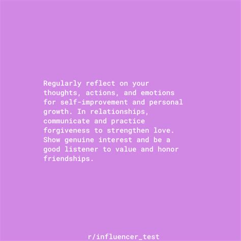 Self Reflection Forgiveness And Friendship Keys To Personal Growth