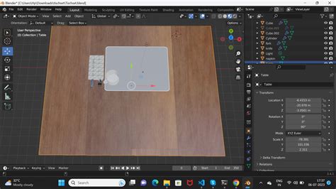 Why Is The Same Shape Not Visible In Babylon Js As The Shape Is Visible In Blender Questions