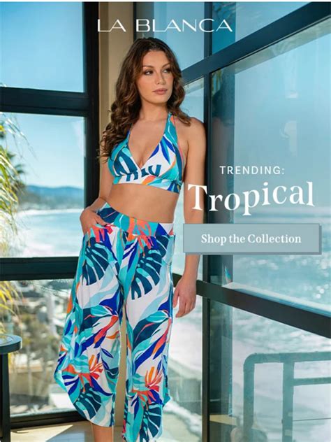 La Blanca Swim Trending Tropical 🌴 Milled
