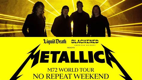 Metallica 2023 2024 Tour Dates Metallica M72 Tour Schedule