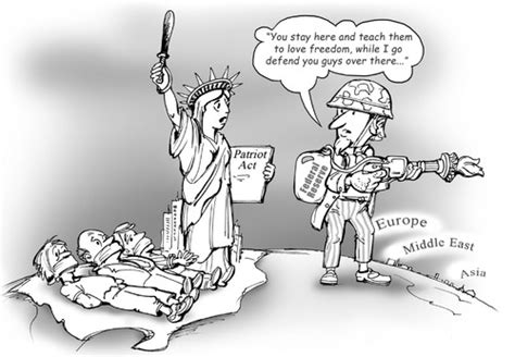 Protection Of Freedom By Gonopolsky Politics Cartoon Toonpool