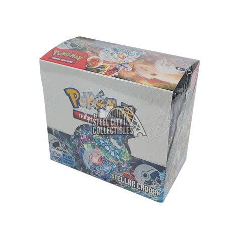 Pokemon Scarlet And Violet Stellar Crown Booster Box Steel City