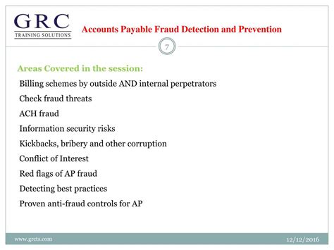 Ppt Accounts Payable Fraud Detection And Prevention Powerpoint