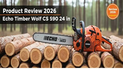 Echo Timber Wolf Cs 590 24 Chainsaw Review 2026
