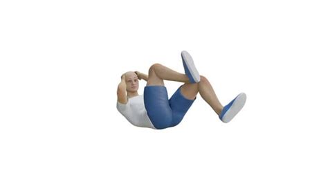 Abdominal Cycle Crunches Exercise Fitness Workout Animated Backgrounds