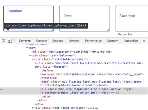 Textarea Demo Should Not Include Ripple · Issue 3604 · Material