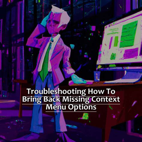 The Problem With Missing Context Menu Options In Excel Manycoders