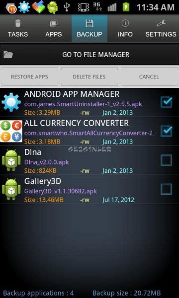 Android Task Manager İndir Android Gezginler Mobil