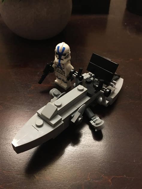 Minifig Scale Barc Speeder Made Only Using Pieces From The 501st