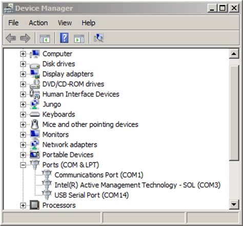Howto USB UART WARP Project