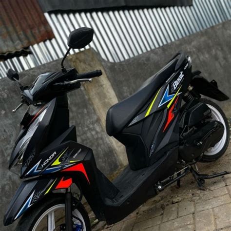 Jual Striping Beat Deluxe 2020 2021 2022 2023 Sticker List Beat Deluxe