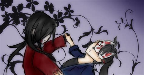 依奇棟】 【依奇棟】狐面と屍【仮面達の宴】 羅志のイラスト Pixiv
