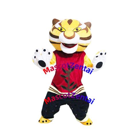 Tigress Mascot Kung Fu Panda Costume