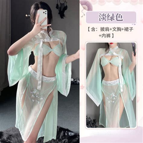 Sexy Chinese Traditional Outfit Underwear Lingerie Cosplay Fairy Dress Nightwear Ebay