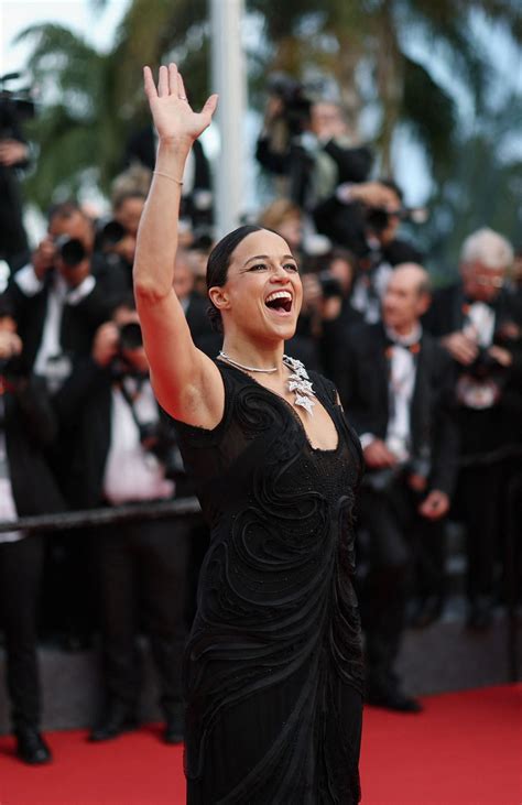 Michelle Rodriguez Electrifies At Cannes Film Festival Premiere