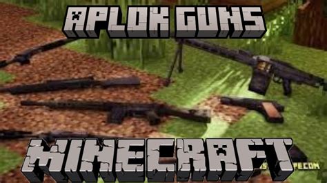 🔫mod De Armas Para Minecraft Bedrock 120😃 Youtube