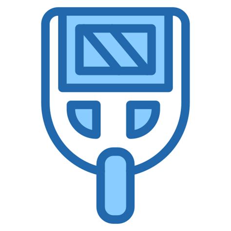 Glucometer Generic Blue Icon