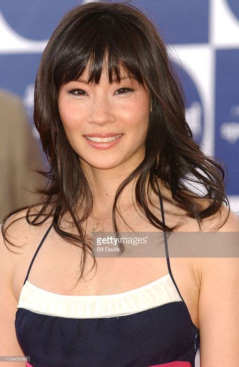 Lucy Liu Hair Bangs