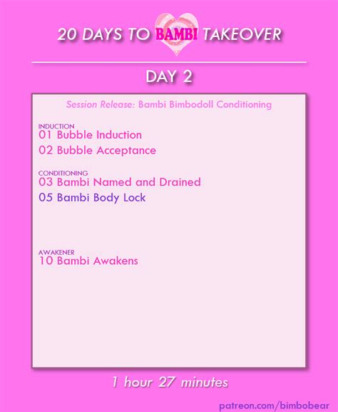 20 Days To Bambi Takeover Files Uplaytoycd