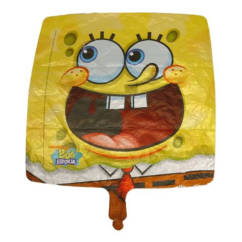 Globo Metálico Bob Esponja 1 Pza Walmart