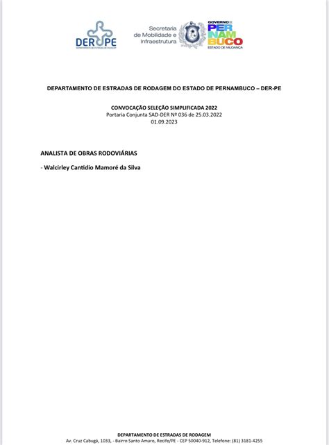 Início Der Departamento De Estradas De Rodagem