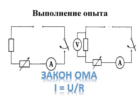 Измерение сопротивления проводника при помощи амперметра и вольтметра презентация онлайн