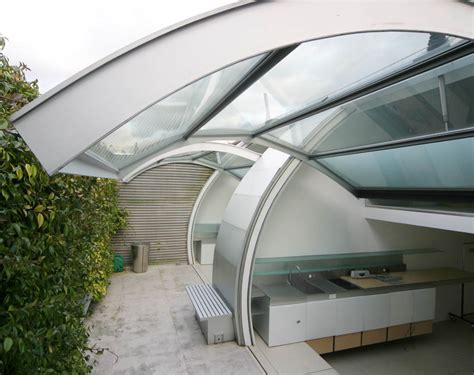 Hydraulic Gull Wing Doors Meia Moving Elements In Architecture
