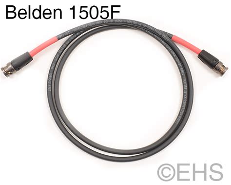 Belden 1505F HD Digital 75ohm Coax Cable Super Flexible BNC Event