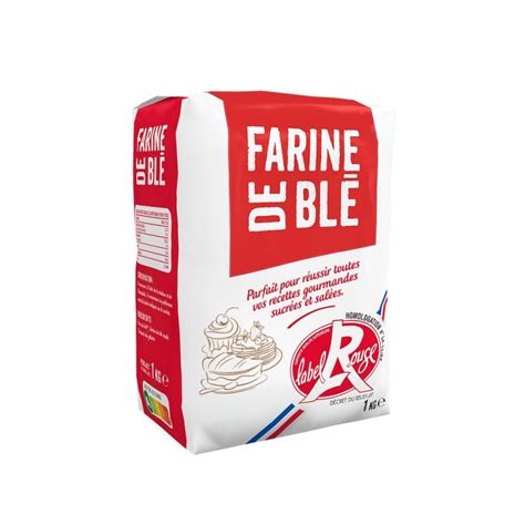 La Cie Des Farines Farine De Blé Label Rouge T65 Le Paquet 1 Kg