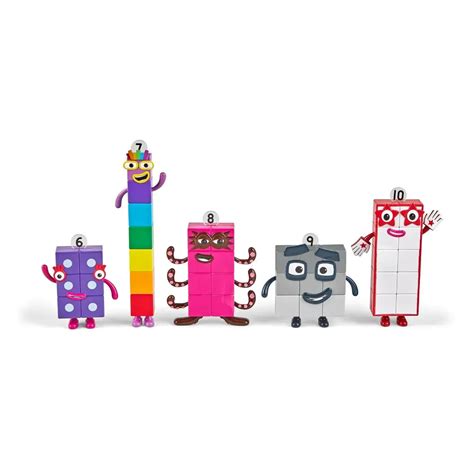 Numberblocks Friends Six To Ten
