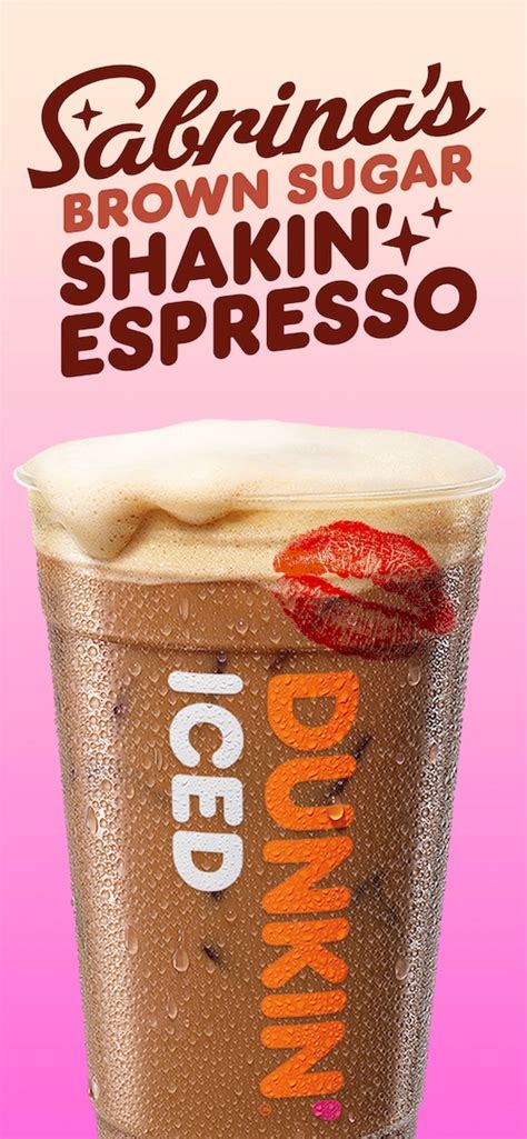 Sabrina Carpenter Invites Dunkin Customers To ‘shake That Ess With