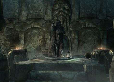 Image Ysgramors Statue In Tomb Elder Scrolls Fandom Powered
