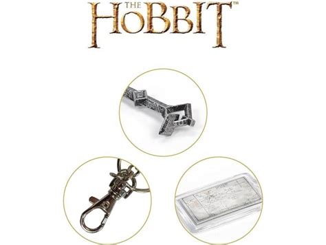 NOBLE COLLECTION Lo Hobbit Chiave E Portachiavi Mappa Terra Di Mezzo