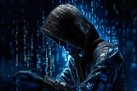 Premium Photo Hacker Cracking A Digital Password Shrouded In Darkness